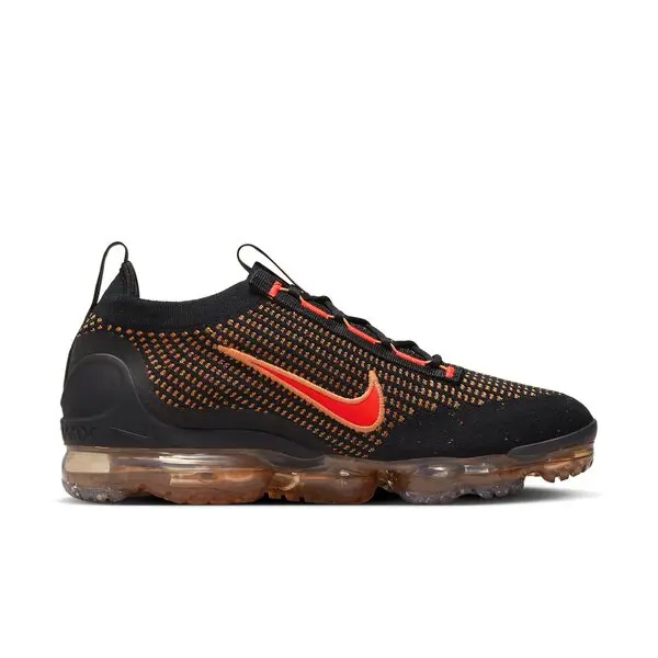 Nike Vapormax 2021 Flyknit "magma - Black/orange Trance/anthracite