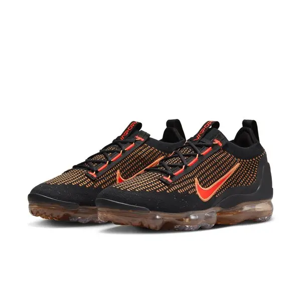 Nike Vapormax 2021 Flyknit "magma - Black/orange Trance/anthracite
