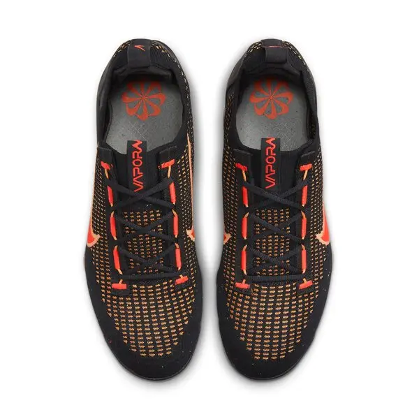 Nike Vapormax 2021 Flyknit "magma - Black/orange Trance/anthracite