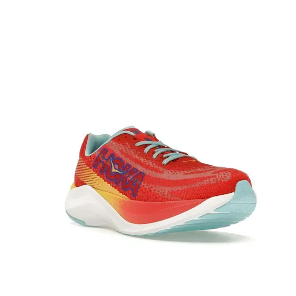 Hoka One One Mach X Sneakers - Red/orange