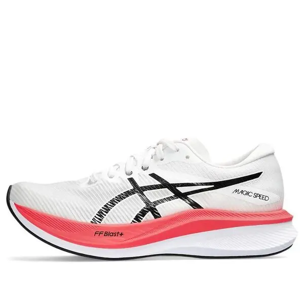 Asics Magic Speed 3.0 Athletic Sneakers - White/black/red