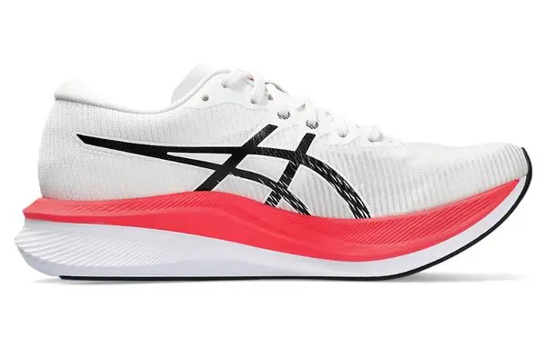 Asics Magic Speed 3.0 Athletic Sneakers - White/black/red