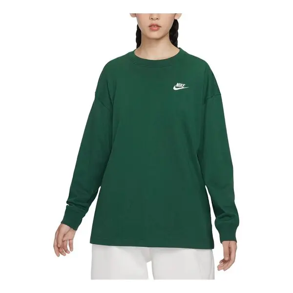 Nike Essential Long Sleeve T-shirt - Green