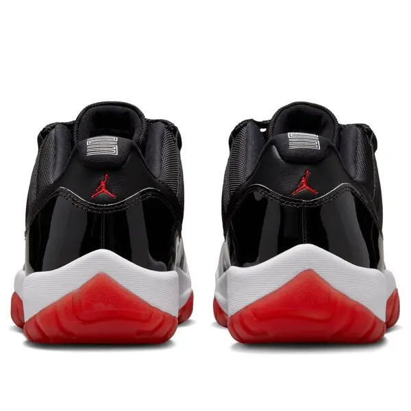 JORDAN Low "bred" Fv5104-006 - Black/white/varsity Red