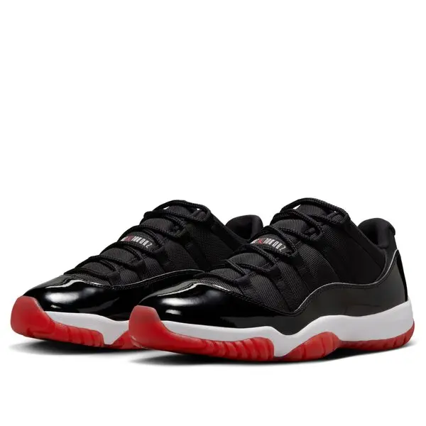 JORDAN Low "bred" Fv5104-006 - Black/white/varsity Red