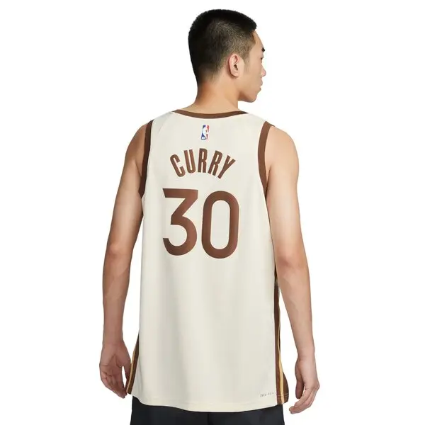 Nike Nba Stephen Curry Golden State Warriors City Edition Swingman Jersey