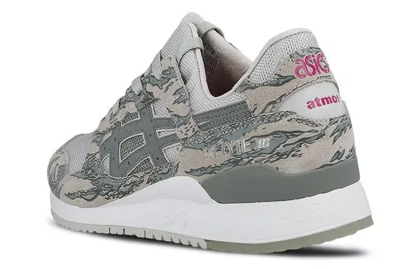 Asics X Atmos X Solebox Gel-lyte 3 "tiger Urban Camo - Grey/white