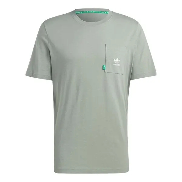 Adidas Originals Essentials+ Made With Hemp T-shirt - Silver Green