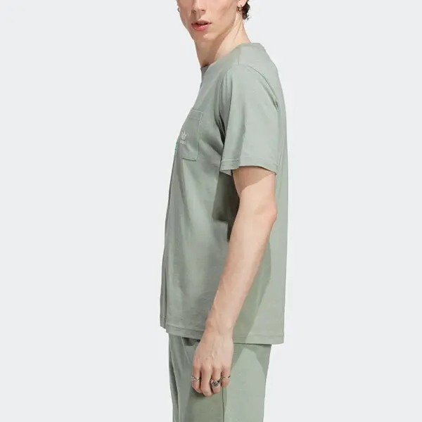 Adidas Originals Essentials+ Made With Hemp T-shirt - Silver Green