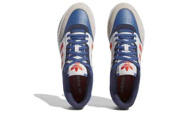 Adidas Originals Drop Step Low Sneakers - White/red/blue