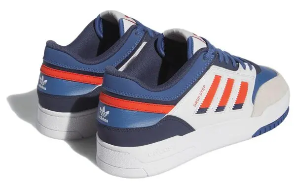 Adidas Originals Drop Step Low Sneakers - White/red/blue