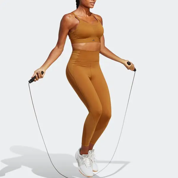 Adidas Tailored Hiit Training 7/8 Leggings - Bronze Strata
