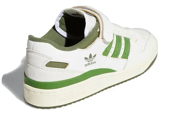 Adidas Forum 84 Low Crew Green Sneakers - White