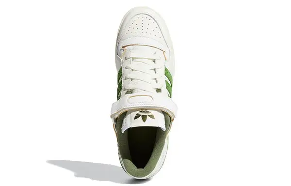 Adidas Forum 84 Low Crew Green Sneakers - White