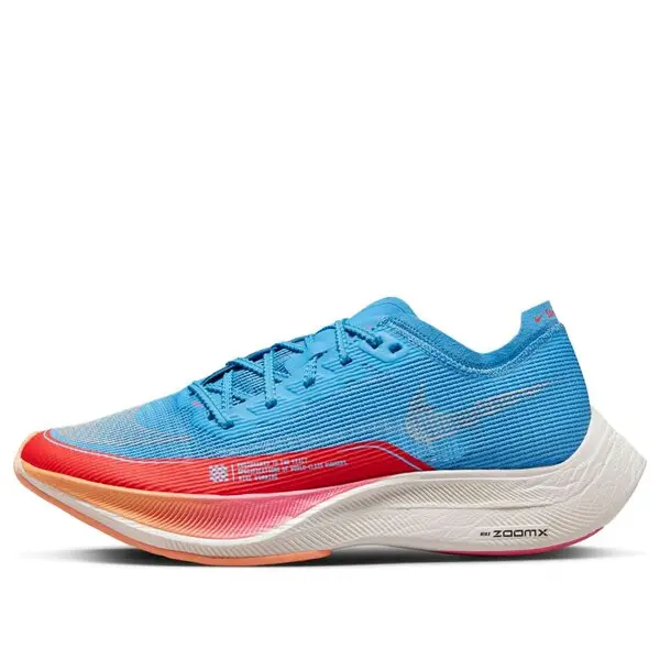 Nike Zoomx Vaporfly Next% 2 Athletic Sneakers - Blue/red