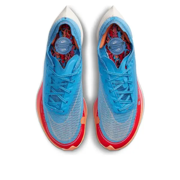 Nike Zoomx Vaporfly Next% 2 Athletic Sneakers - Blue/red