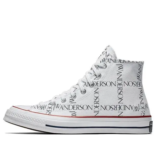 CONVERSE J.w. Anderson X Chuck 70 "grid" High Top Sneakers - White