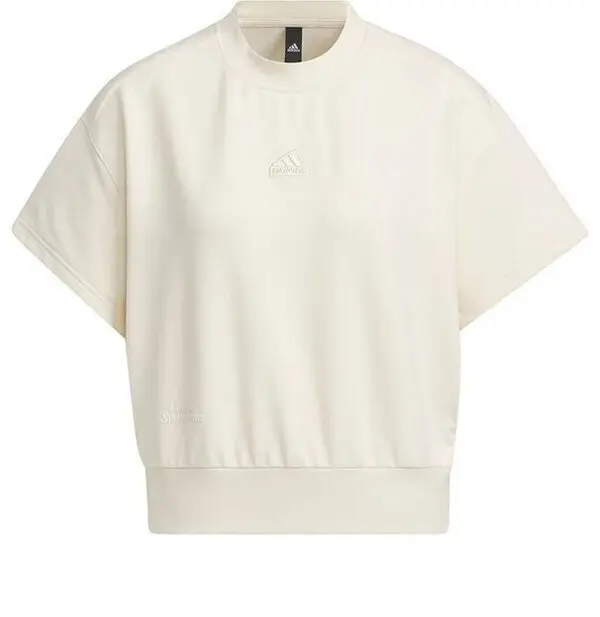 Adidas 5 Miles Lounge T-shirt - Beige