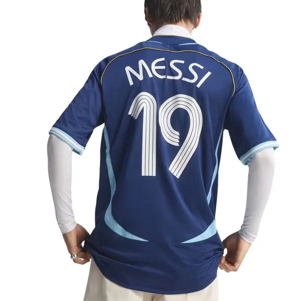 Adidas Lionel Messi Argentina 2006 Away Jersey