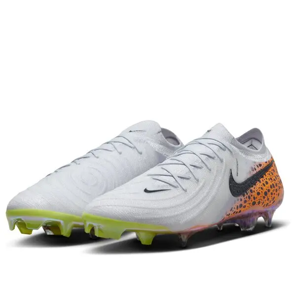 Nike Phantom Gx 2 Elite Electric Pack "olympic Safari" Football Cleats - White/black/orange