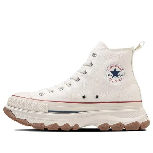 CONVERSE Chuck Taylor All Star Trekwave High Top Sneakers - White/brown