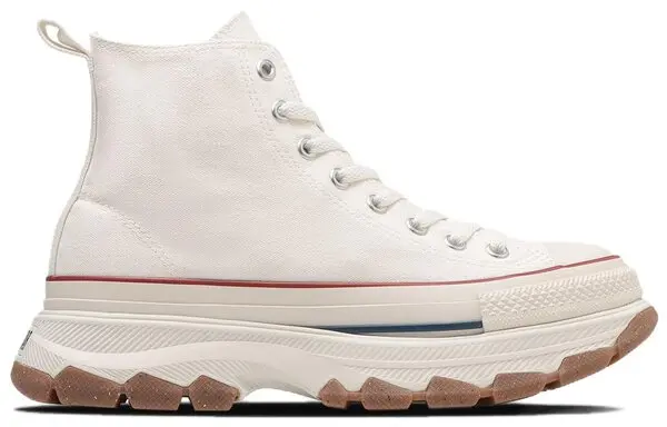 CONVERSE Chuck Taylor All Star Trekwave High Top Sneakers - White/brown