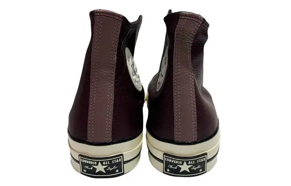 CONVERSE Chuck 70 Leather High Top Sneakers - Black