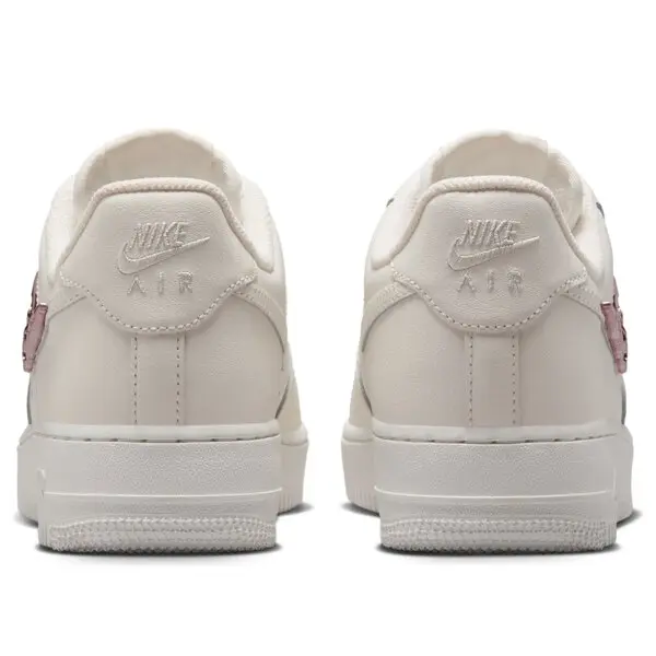 Nike Force 1 Low "liquid Metal Swoosh - White/pink