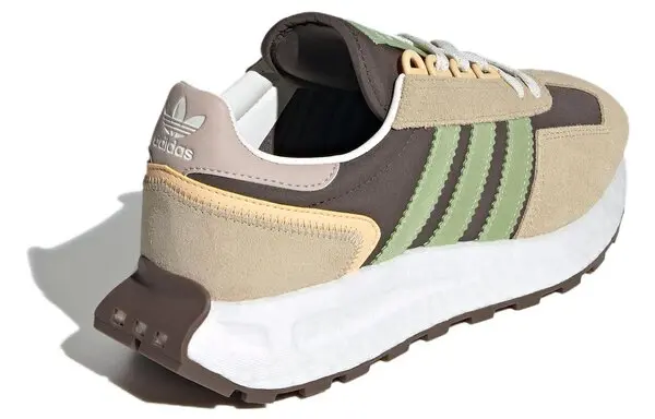 Adidas Retropy E5 Sneakers - Tan/green
