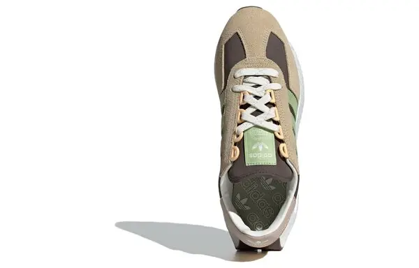 Adidas Retropy E5 Sneakers - Tan/green