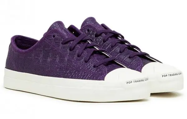 CONVERSE Pop Trading Company X Jack Purcell Low Top Sneakers - Purple