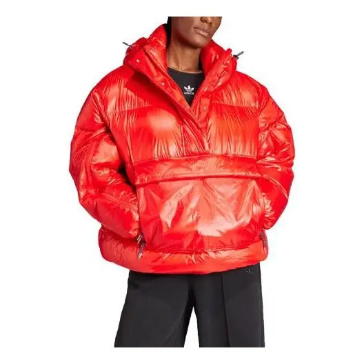 Adidas Originals Padded Throw-over Jacket - Orange