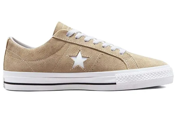 CONVERSE One Star Pro Suede Low Top Sneakers - Brown/white