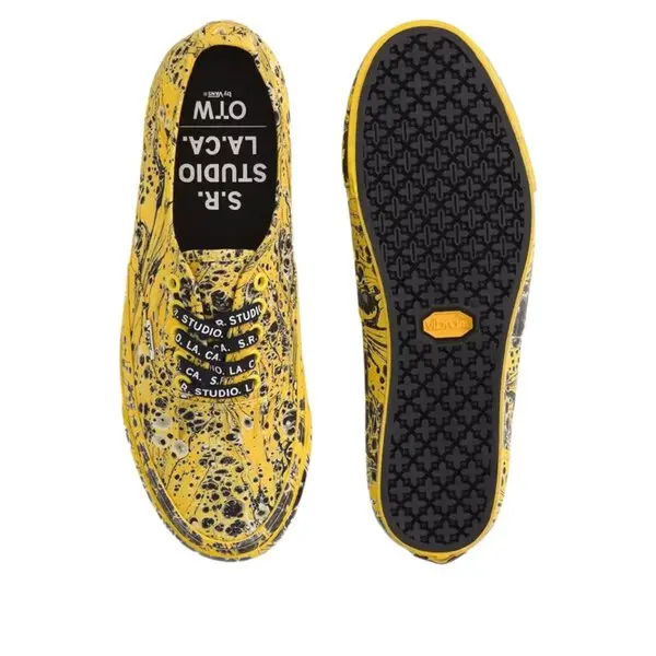 VANS X S.r. Studio. La. Ca. X Authentic 44 Vibram Printed Lace-up Sneakers