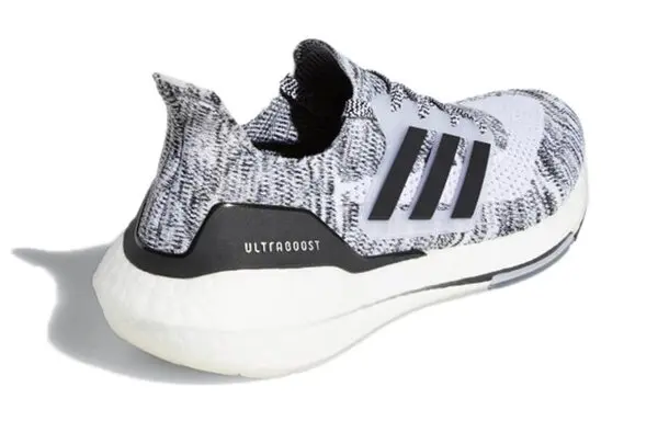 Adidas Ultraboost 21 Athletic Sneakers - Cloud White/core Black/core Black