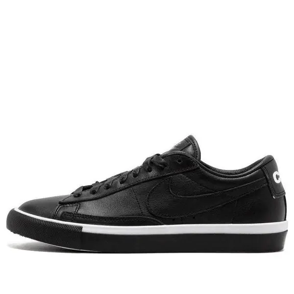 Nike Comme Des Garçons X Blazer Low Sneakers - Black