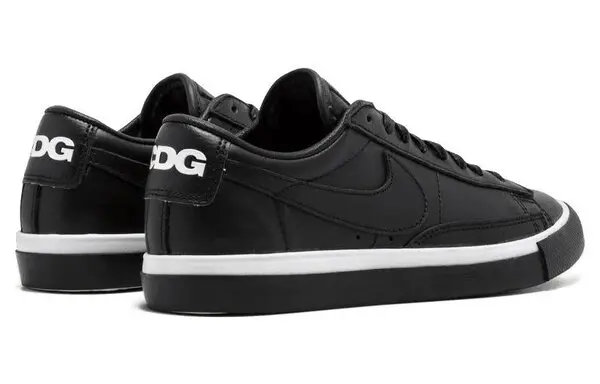 Nike Comme Des Garçons X Blazer Low Sneakers - Black