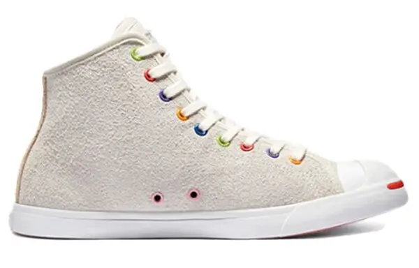 CONVERSE Jack Purcell Mid Top Sneakers - White