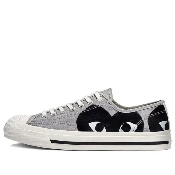 CONVERSE Comme Des Garçons Play X Jack Purcell "drizzle Black - Grey
