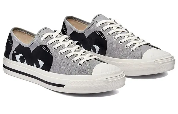 CONVERSE Comme Des Garçons Play X Jack Purcell "drizzle Black - Grey