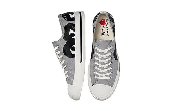 CONVERSE Comme Des Garçons Play X Jack Purcell "drizzle Black - Grey