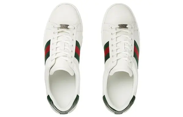 Gucci Ace Web Sneakers - White