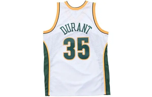 Mitchell & Ness Nba Kevin Durant Seattle Supersonics Jersey - White