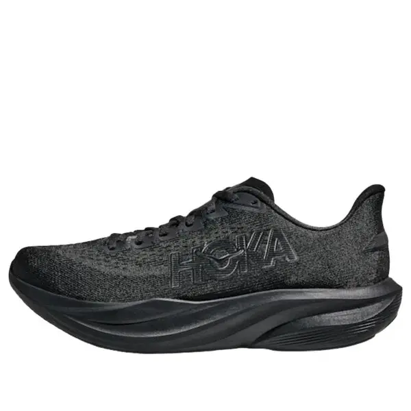 Hoka One One Mach Athletic Sneakers - Black/black