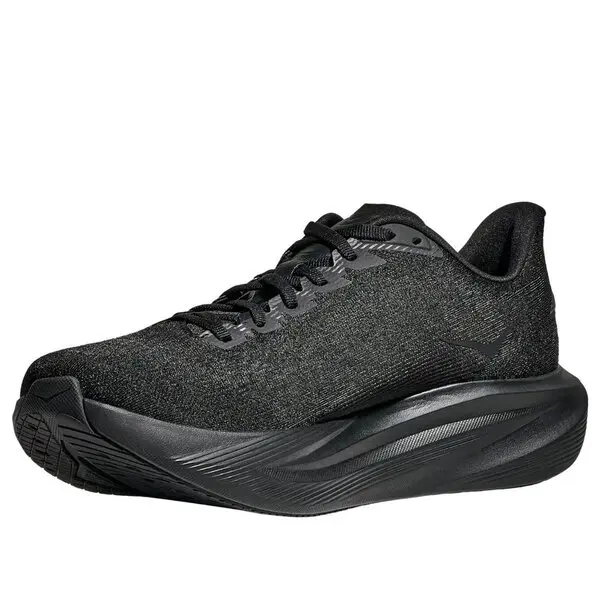 Hoka One One Mach Athletic Sneakers - Black/black