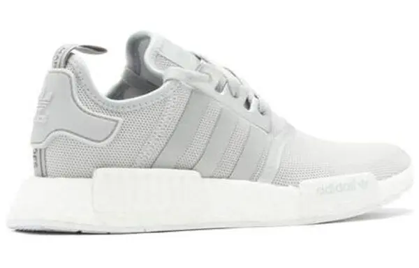 Adidas Nmd_r1 Matte Silver Sneakers - Matte Silver/matte Silver-ftwwht