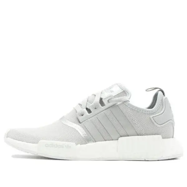 Adidas Nmd_r1 Matte Silver Sneakers - Matte Silver/matte Silver-ftwwht