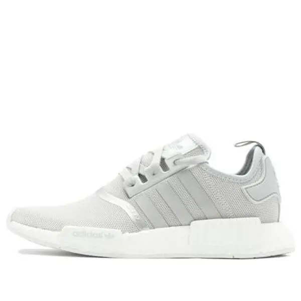 Adidas Nmd_r1 Matte Silver Sneakers - Matte Silver/matte Silver-ftwwht