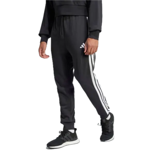 Adidas 3-stripes Track Pants Asia Sizing 'black White - Black/white