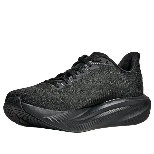 Hoka One One Mach Athletic Sneakers - Black/black